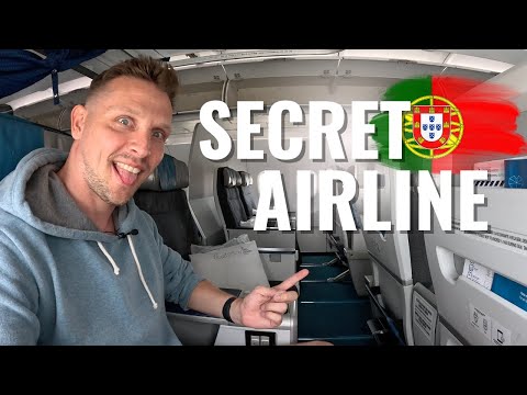 SECRET AIRLINE in the MIDDLE of the ATLANTIC OCEAN!