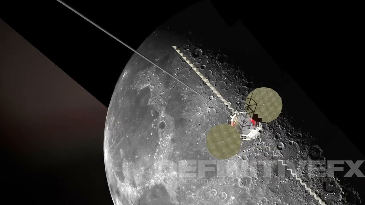 Lunar Space Elevator Base Station VFX Breakdown