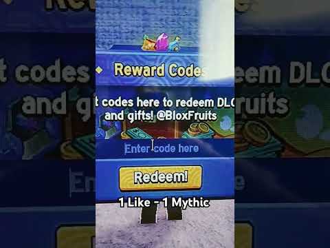 NEW CODE BLOX FRUIT🤑🤑! #kitsune #bloxfruits #free #code #freekitsune