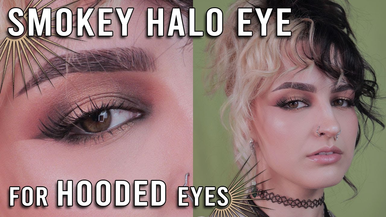 how to do halo eyeshadow for hooded eyes || in depth makeup tutorial