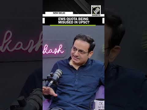Vikas Divyakirti explains how UPSC aspirants are 'misusing' the EWS quota system