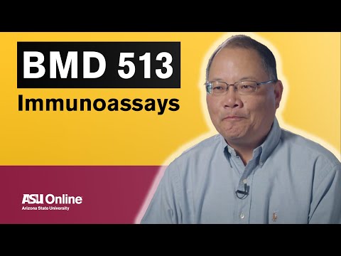 BMD 513 - Principles of Diagnostic Technology: Immunoassays Course Overview