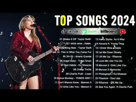 Top 100 Songs of 2023 2024 💥 Billboard Hot 100 All Time 💥 Best Pop Music Playlist on Spotify 2023