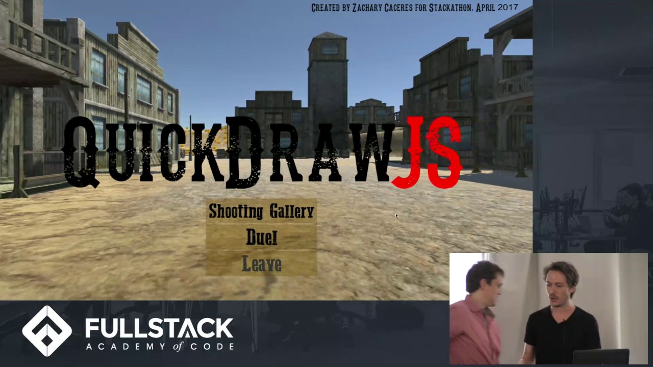 Stackathon Presentation: QuickDrawJS