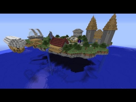 Floating Island Minecraft Map