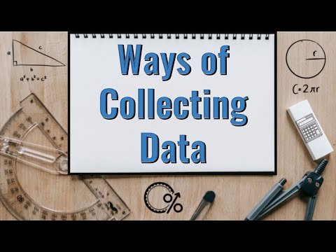 Math Literacy: Different ways of Collecting Data