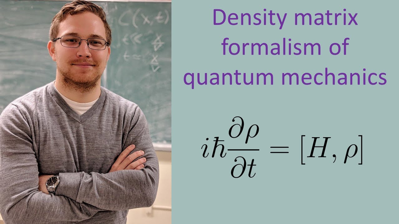 Crash course in density matrices
