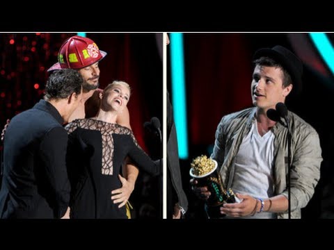 Jennifer Lawrence and The Hunger Games Win Big at MTV Movie Awards!