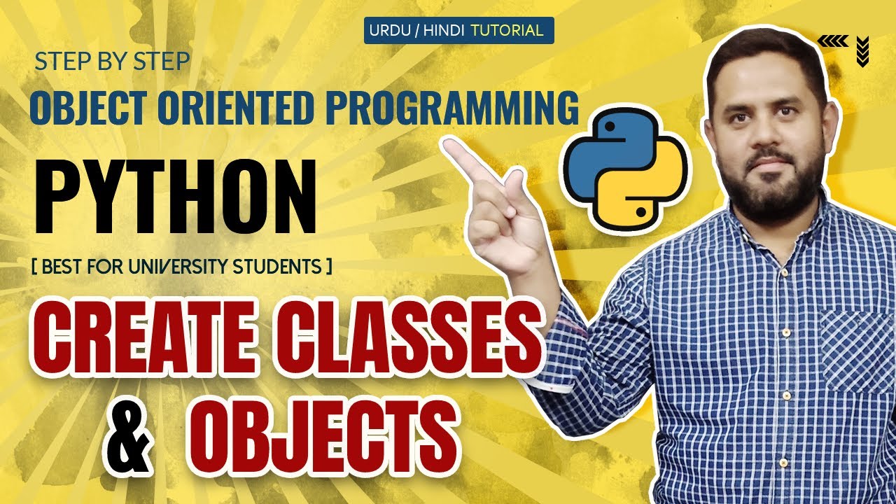 Classes in OOP Python in Urdu | Object Oriented Programming in Python (OOP Python tutorial in Urdu)