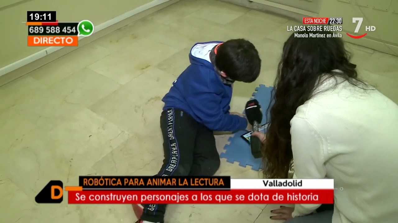 Robótica para enganchar a los más pequeños a la lectura | Castilla y León Directo