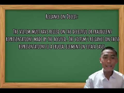 WHAT ACTS ARE CONSIDERED CRIMES||Article 315 of the Revised Penal Code of the Philippines||