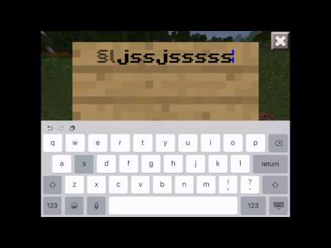 MINECRAFT/ How To Color Text In MINECRAFT