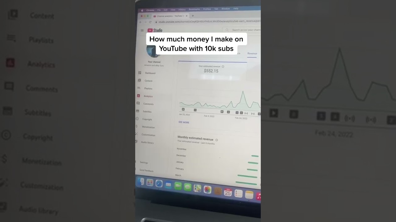 How Much Money I Make On YouTube With 10k Subscribers