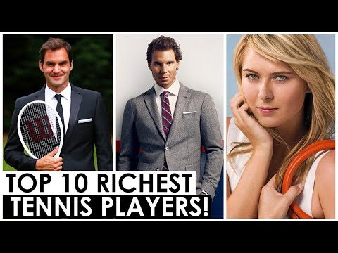 TOP 10 RICHEST TENNIS PLAYERS IN THE WORLD 2024 😍 HIGHEST PAID TENNIS PLAYERS 2024