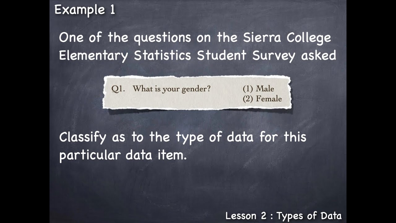 Lesson 2 : Example 1