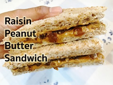 Raisin Peanut Butter Sandwich Recipe