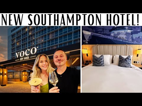 NEW! VOCO Hotel Southampton & Atlantic Gate Bar & Restaurant - FULL tour & review