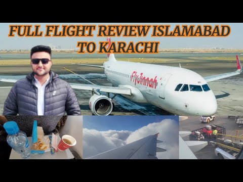 BEST AIRLINE IN PAKISTAN FLY JINNAH || FULL FLIGHT REVIEW ISLAMABAD TO KARACHI @rahatkvlogs8311