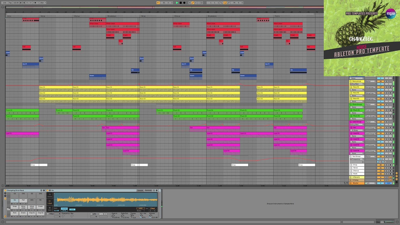 Ableton Pro Template Changelog ( House ) #abletontemplate #AbletonLive #ableton
