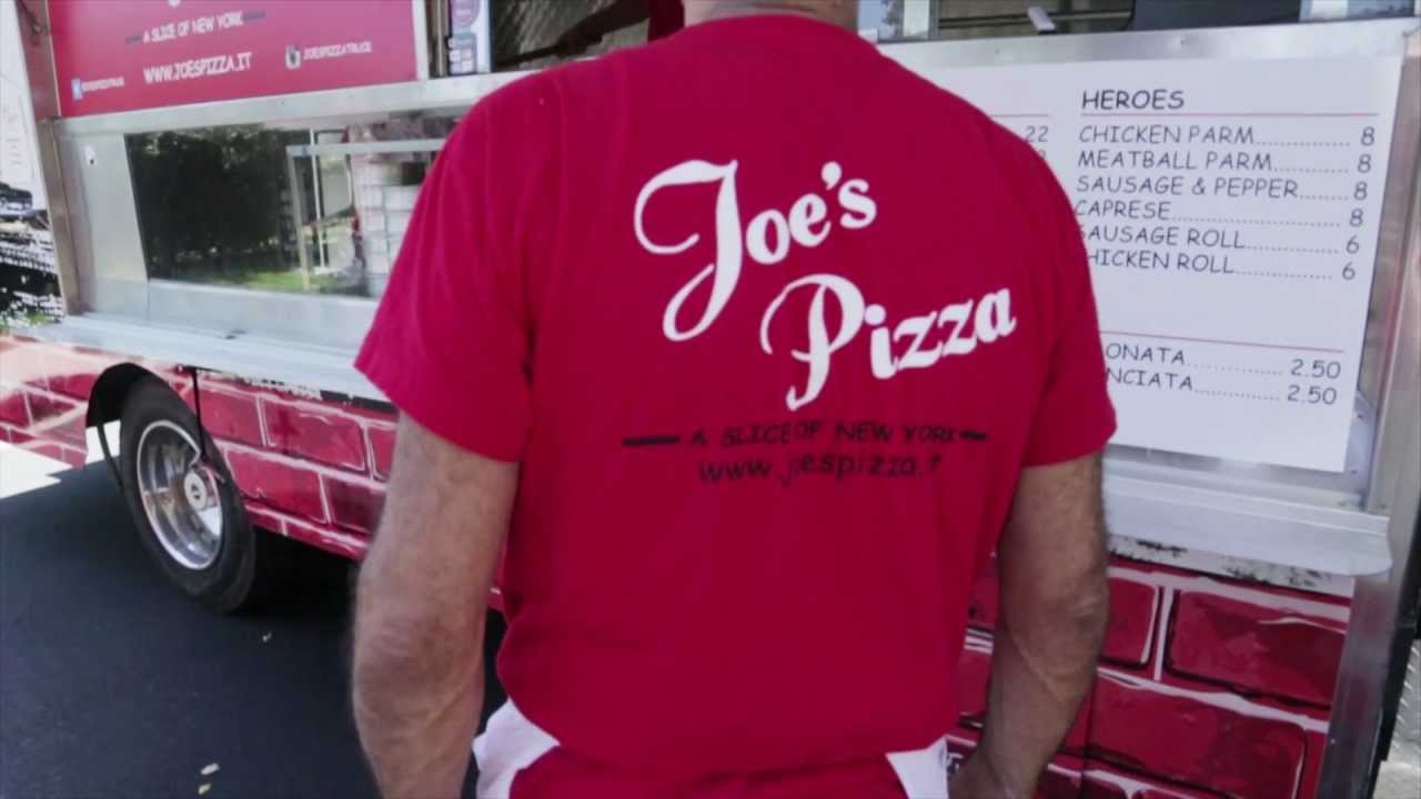 Joe's Pizza Truck at Children's Birthday