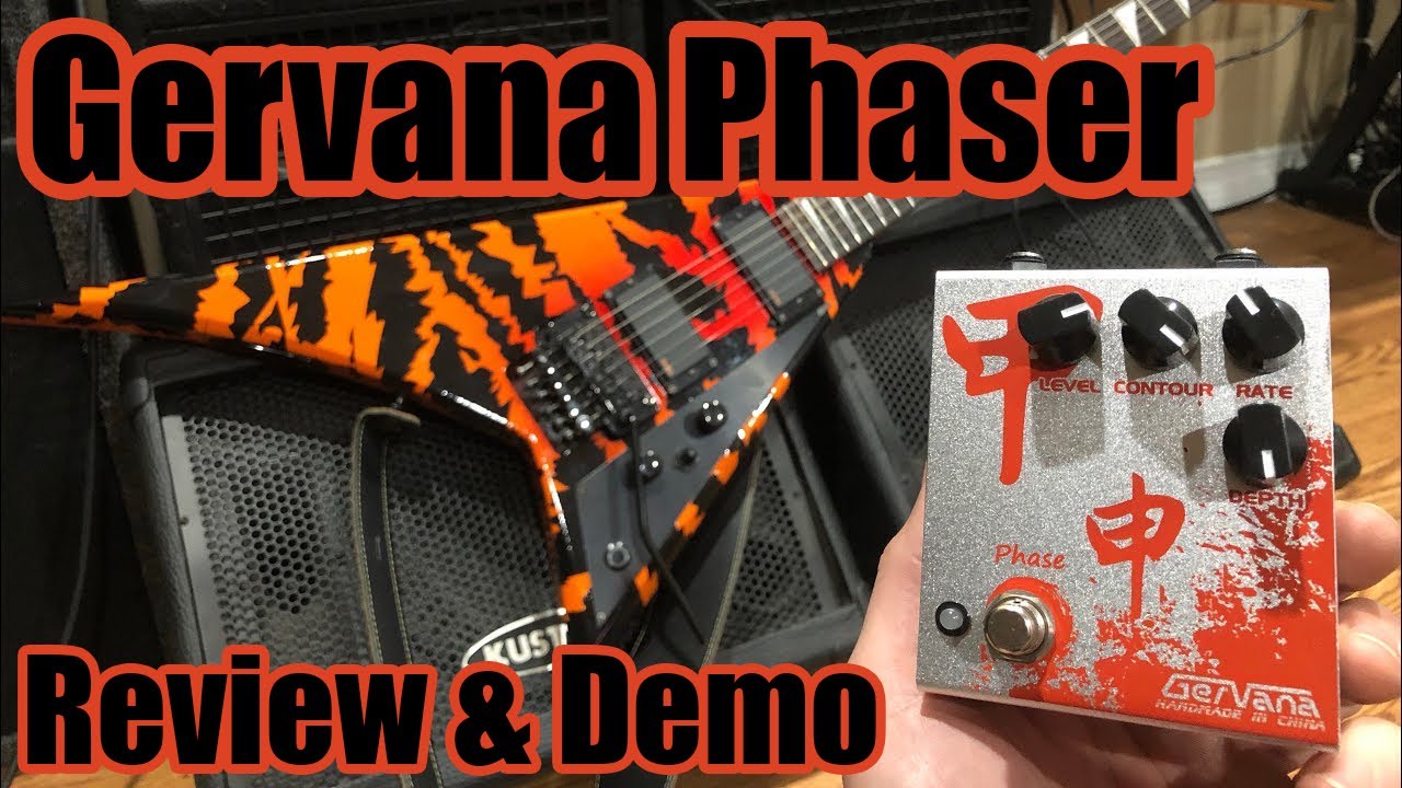 Surprisingly Amazing Phaser Pedal - Gervana Phaser Review (Jia Shen Hand Wired Phaser Guitar Effect
