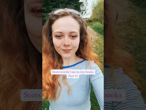 Scots words I use in my books - Skunnert #booktube #scottish #scots #fantasy #scotland