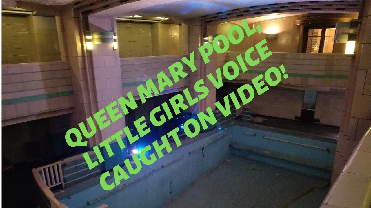 Queen Mary pool voice caught on camera!