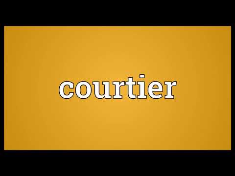 Courtier Meaning