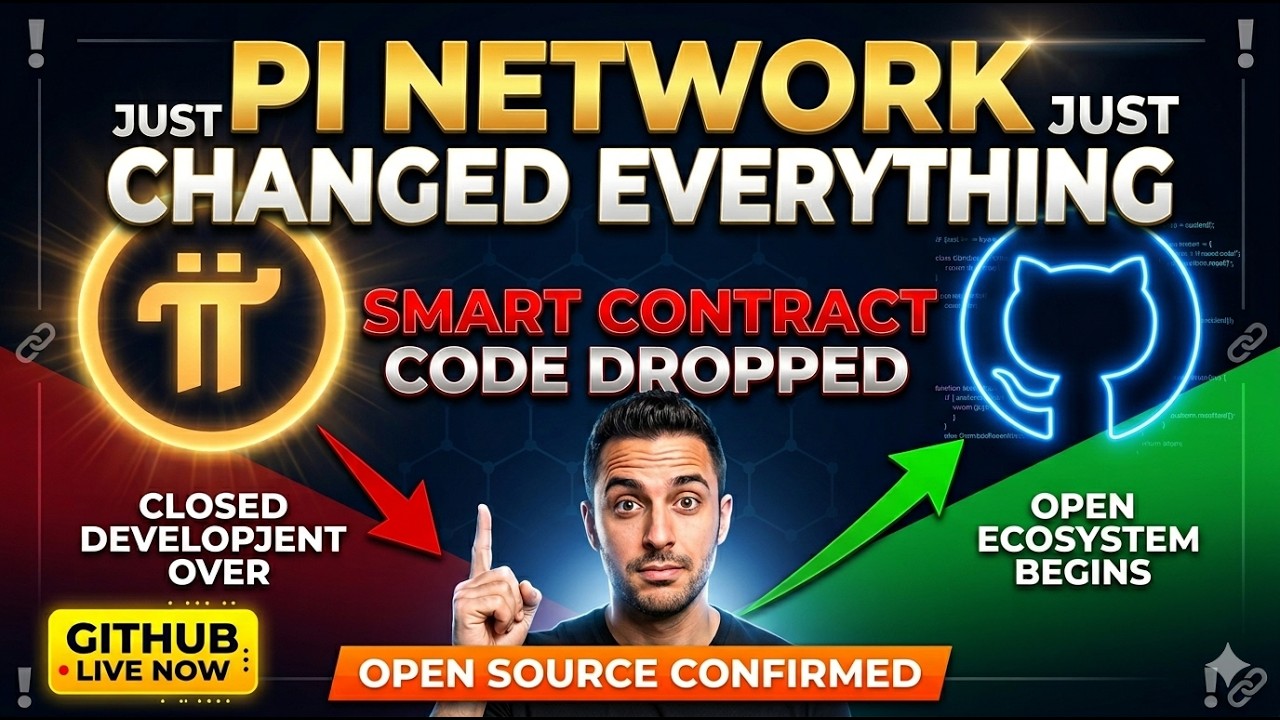 Pi Network Just Dropped Its Smart Contract Code on GitHub — And Everything Is Changing