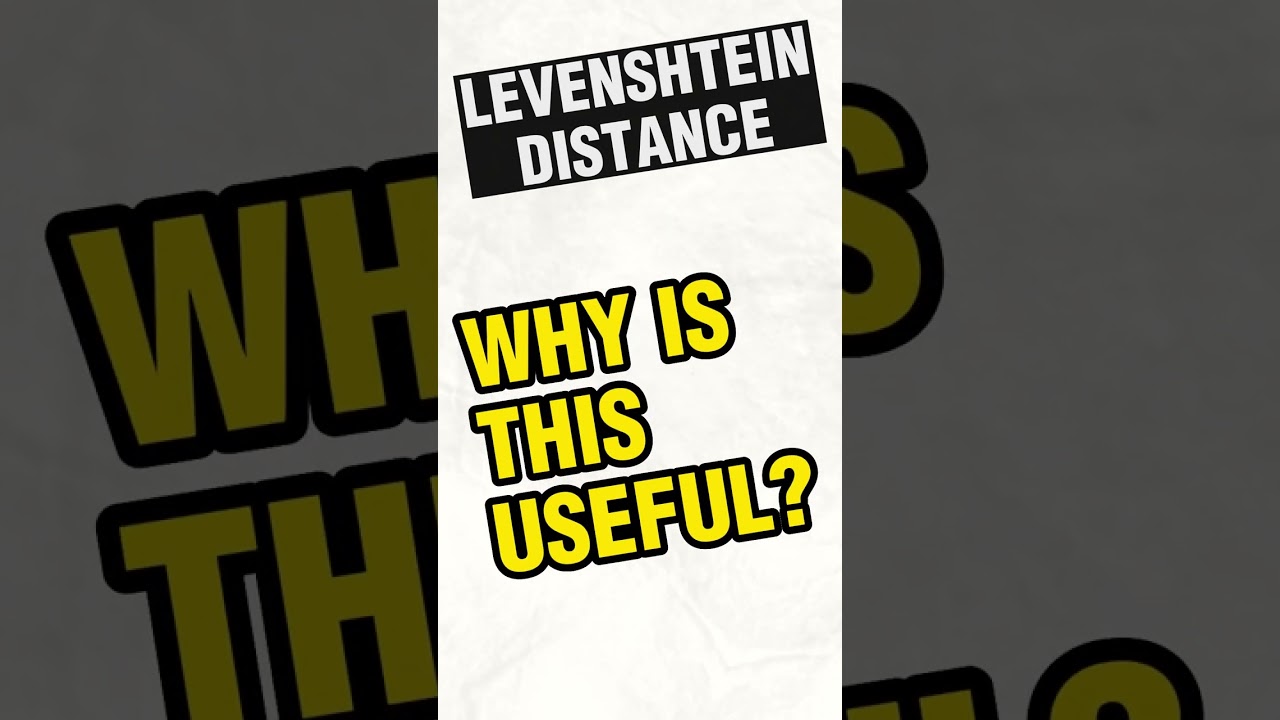 Understanding Levenshtein Distance: A Python Data Science Approach