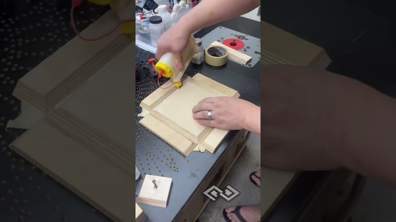 Making a wooden box. #woodworking