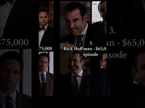 How Much Did the Suits Cast Earn Per Episode? #shorts