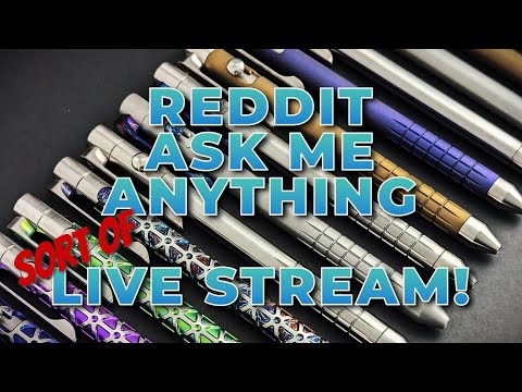 Reddit AMA Live Stream...Almost
