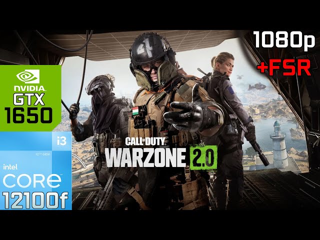 Best Warzone 2 settings for GTX 1650