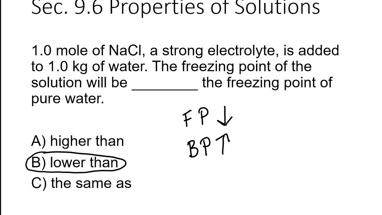 CHEM 104 Exam 4 Review