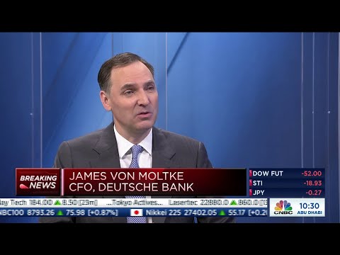 Deutsche Bank CFO discusses the lender's highest profit since 2007