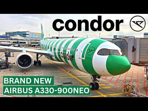 CONDOR Brand New AIRBUS A330-900NEO (Economy) | Las Vegas - Frankfurt | Flight Review
