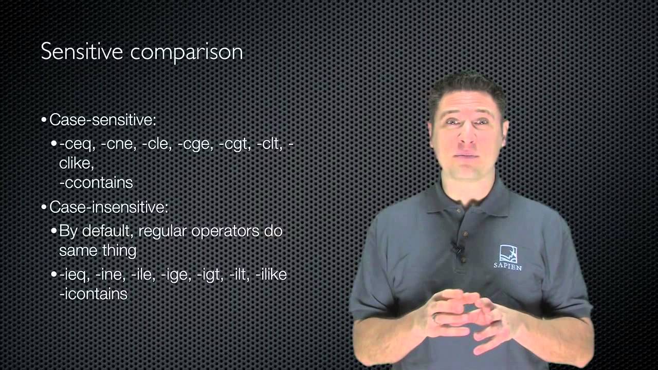 Windows PowerShell Fundamentals Chapter 14 - More Operators