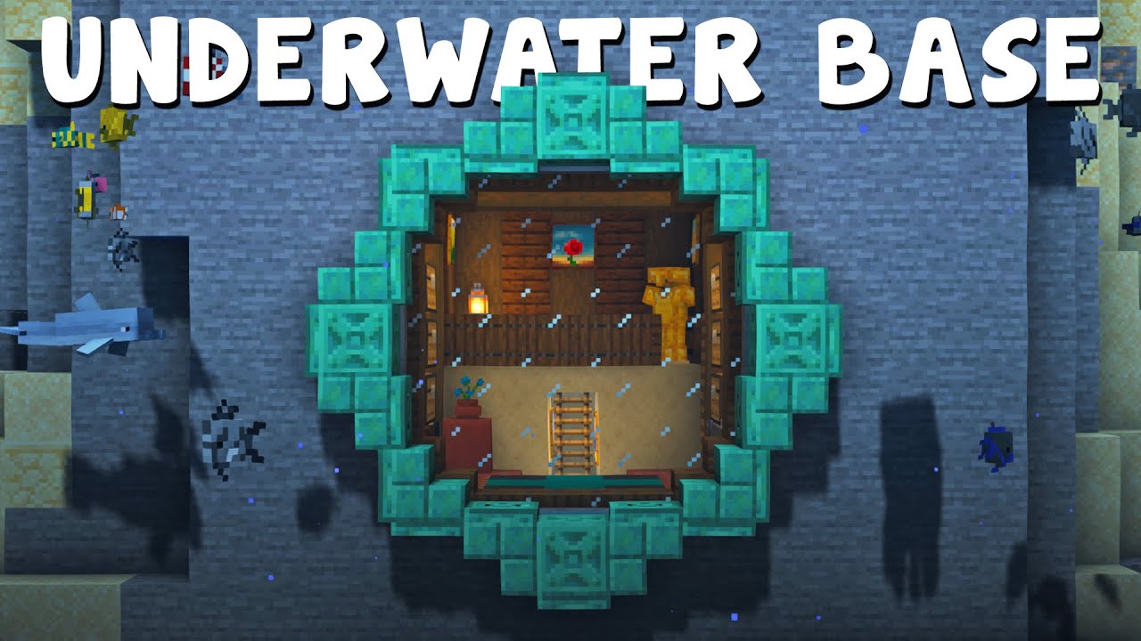 Minecraft - Underwater Base Tutorial (How to Build) - Minecraft Builders