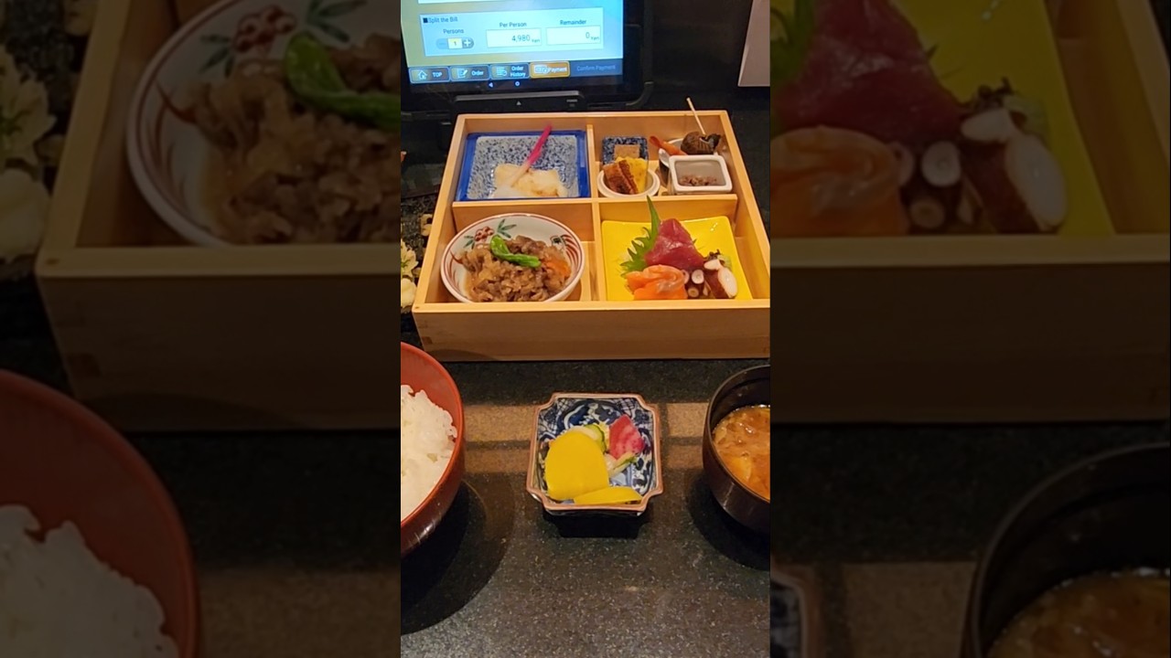 ¥5,000 Lunch at Tokyo Haneda before my flight to Washington DC