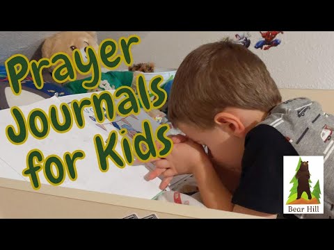 HOW TO TEACH YOUR KIDS TO PRAY || Prayer Journals For Kids