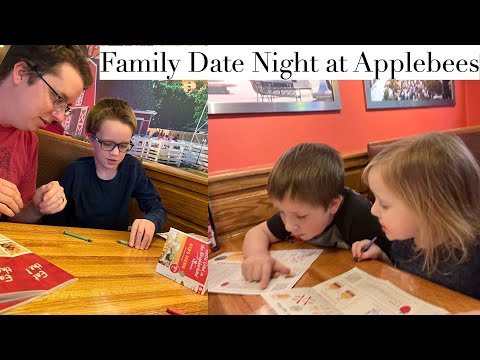 Family Date Night at Applebees