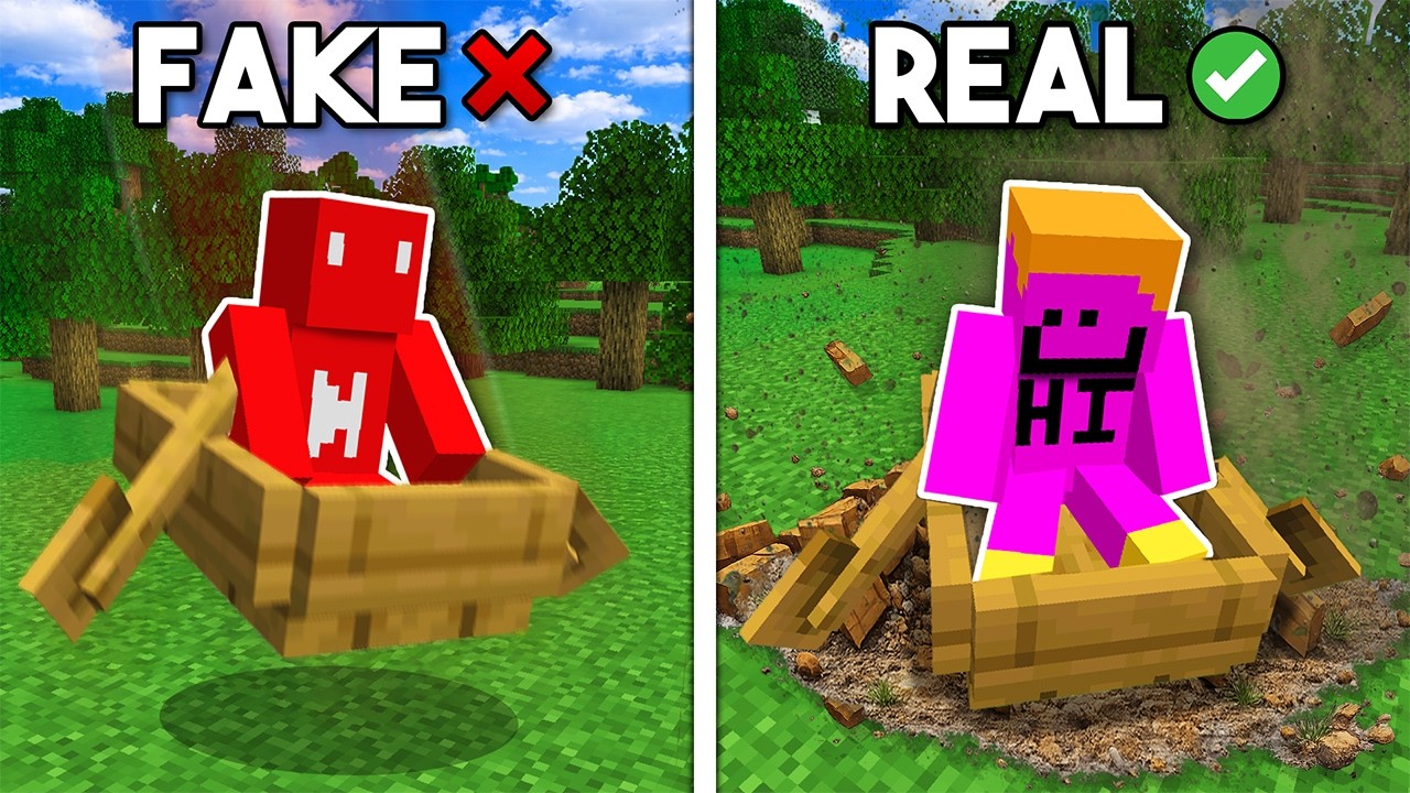 Do YouTubers' Minecraft Tips Actually Work?