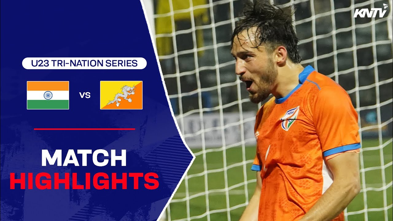 India U23 5-0 Bhutan U23 Highlights 🔥5-STAR BLUE TIGERS! Suhail Bhat DOMINATES! | Tri-Nation Cup