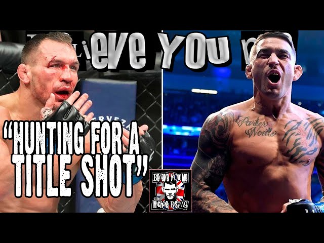 Michael Bisping discussed the upcoming Dustin Poirier vs Michael Chandler matchup and its title ...