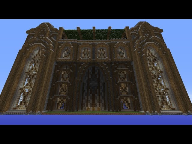 Alpha Compatible Library Megabuild Minecraft Map