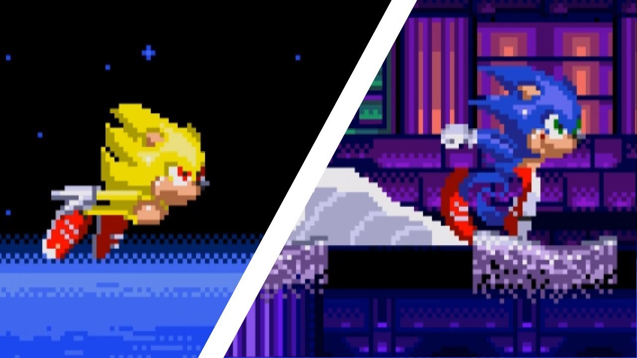 Movie Sonic in Sonic 3 | Sonic Hacks ❄ Gameplay