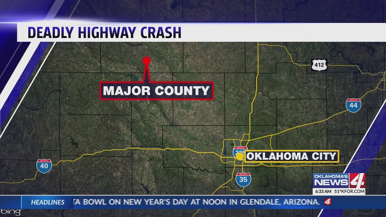 Major County crash map