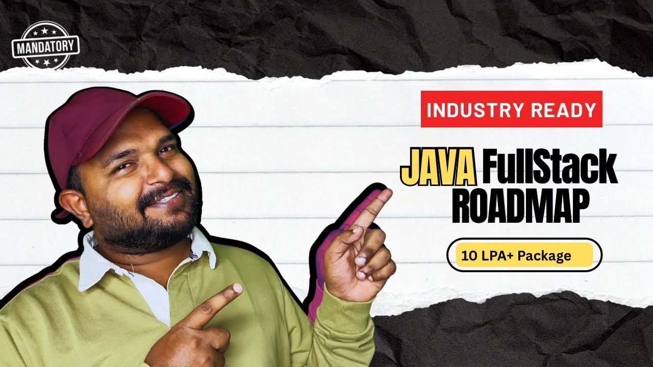 Java Full Stack Developer Roadmap 2025 | Freshers & Job Seekers Ki Step-by-Step Guide in Telugu. 
