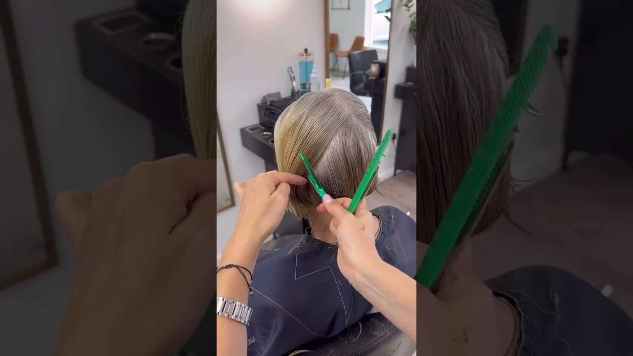 PERFECT BOB CUT ✂️ by @marinalantoshair 👊